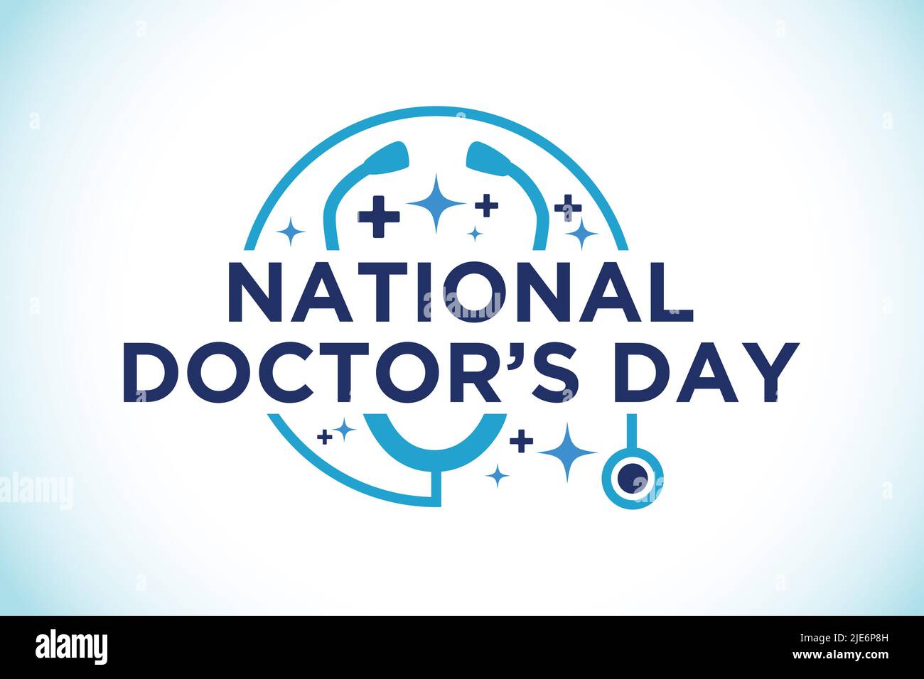National doctors day. World doctors day template. Vector illustration ...
