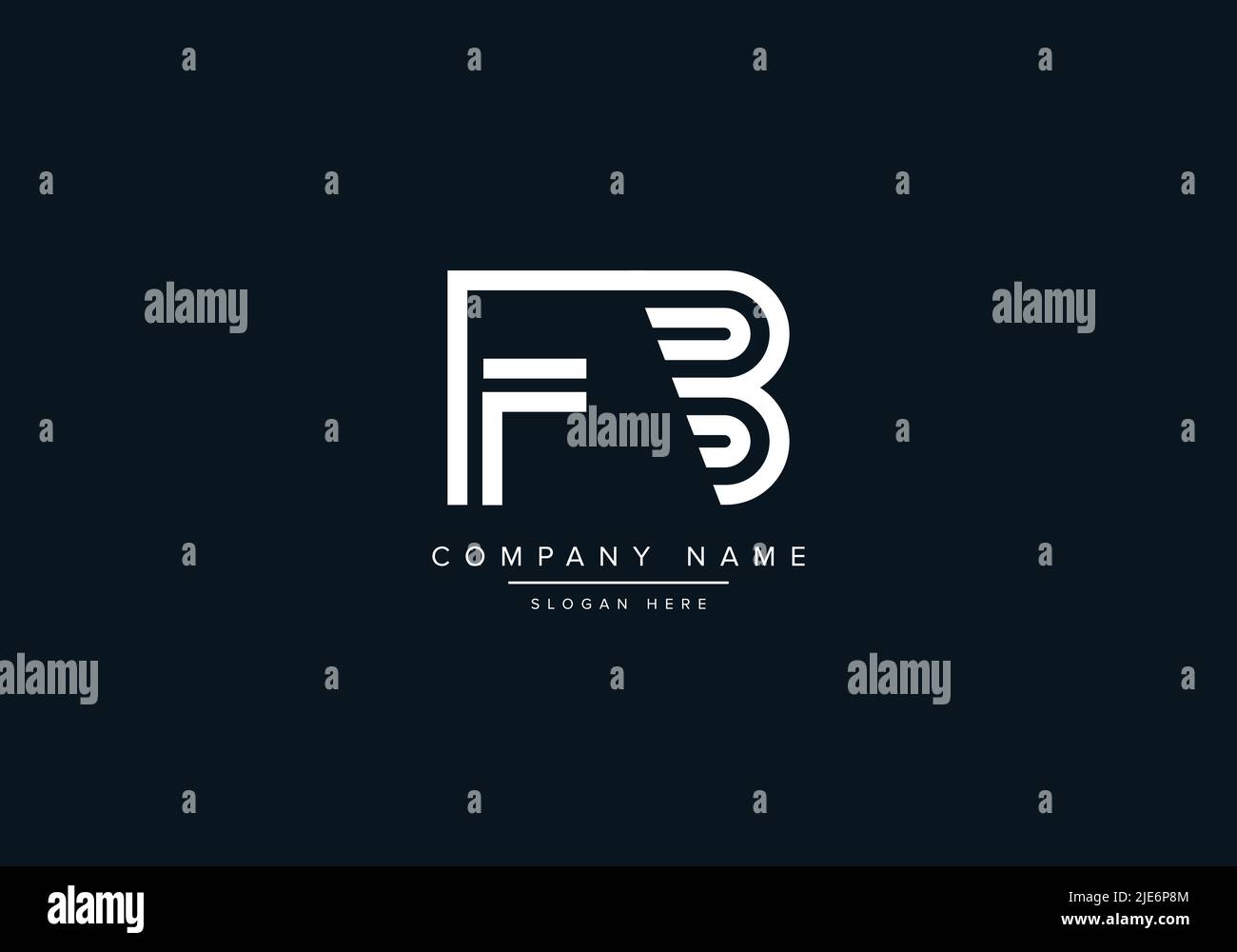 Fb tech logo Stock Vector Images - Alamy