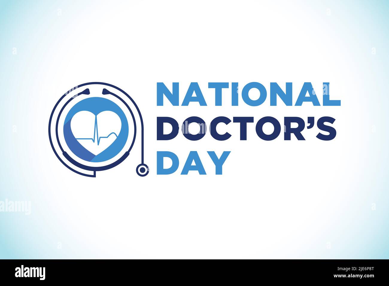 National doctors day. World doctors day template. Vector illustration ...