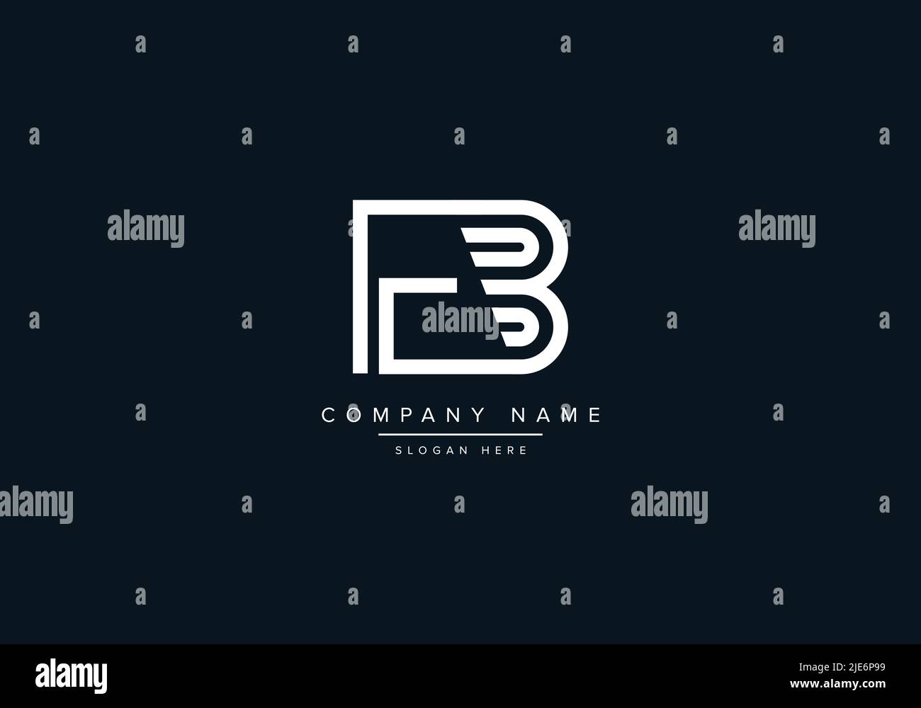 Eb letter design hi-res stock photography and images - Alamy