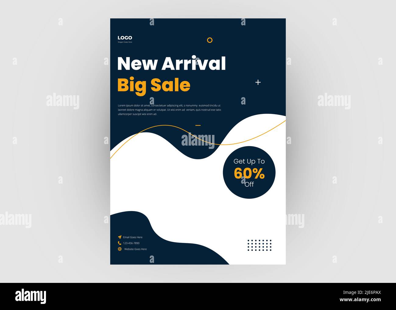 Banner flyer vector vectors hi-res stock photography and images - Alamy