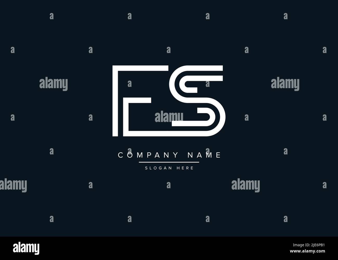 Letter es vector vectors Stock Vector Images - Alamy