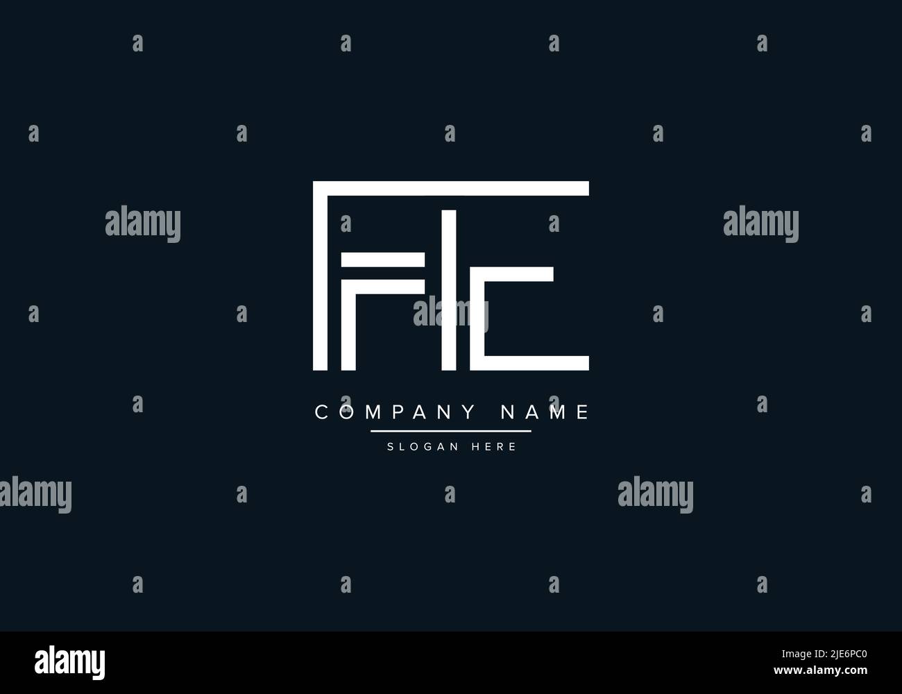 Alphabet Abstract Letter Icon Logo FE Stock Vector Image & Art - Alamy