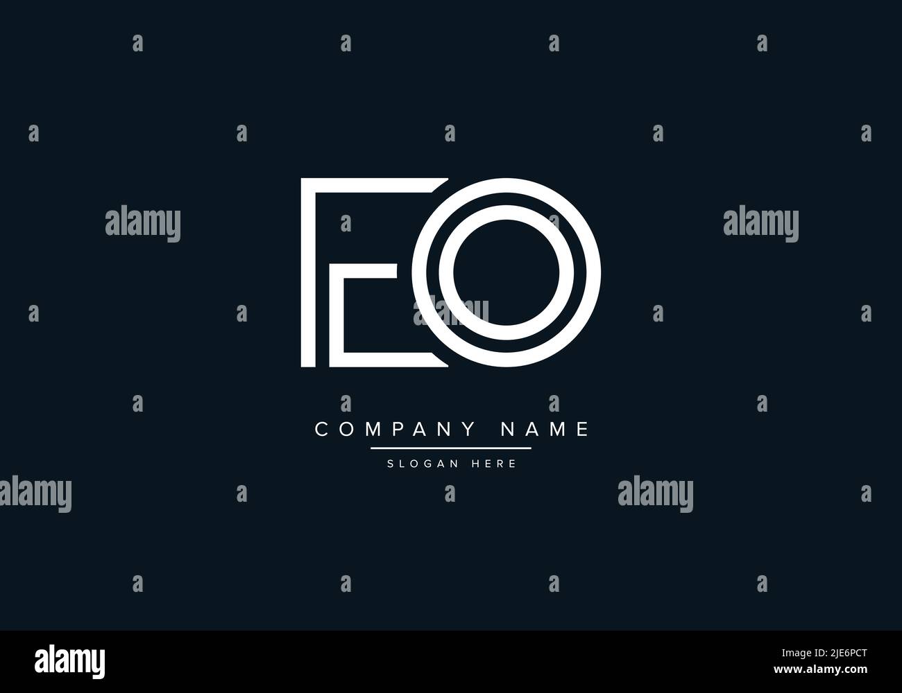 Letter eo logo Stock Vector Images - Alamy