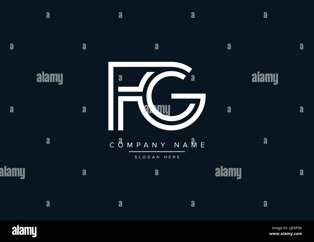 Alphabet Abstract Letter Icon Logo FG Stock Vector Image & Art - Alamy