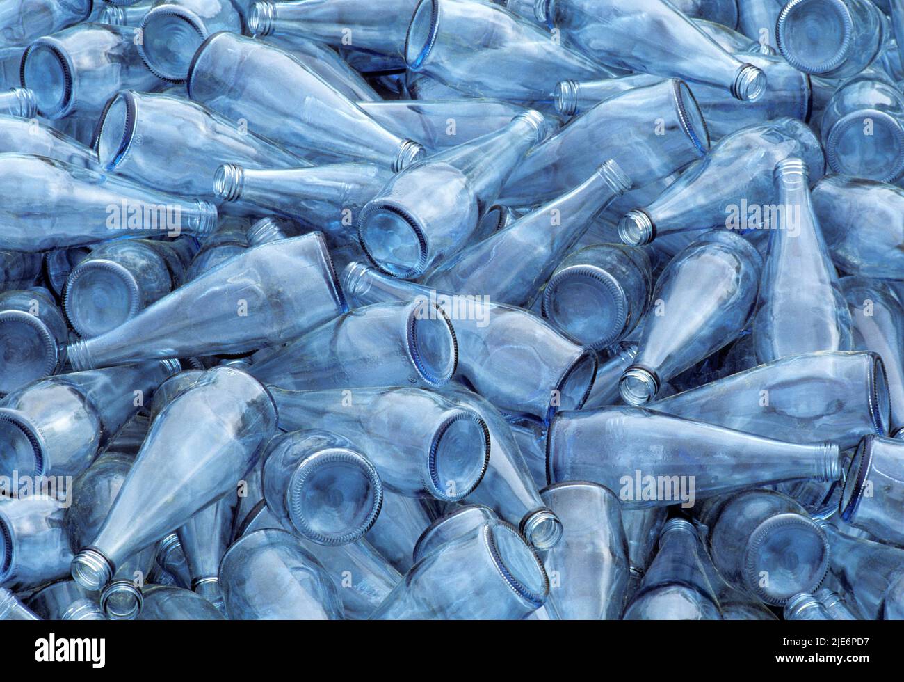 A pile of many glass bottles Stock Photo - Alamy