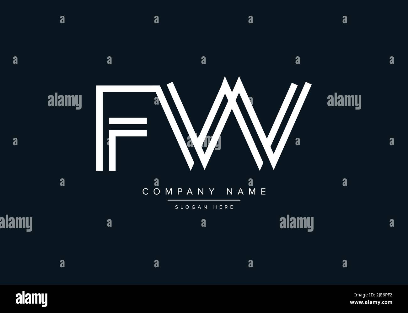 Logo fw hi-res stock photography and images - Alamy