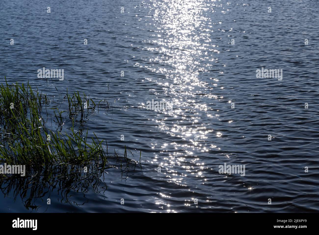 Calm and glittering water surface hi-res stock photography and images ...