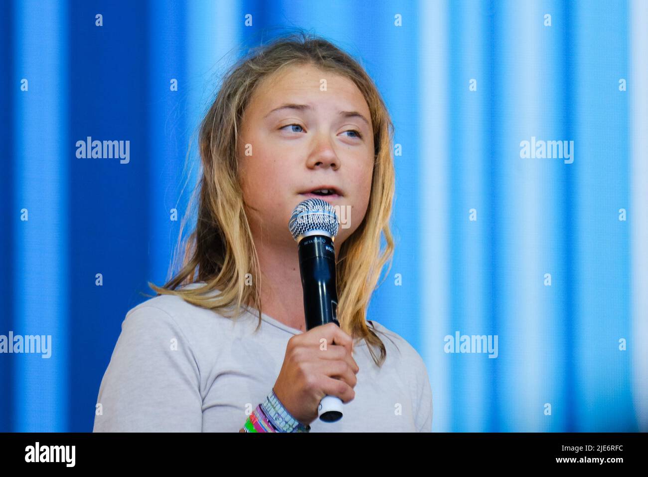 Greta thunberg 2022 glastonbury hi-res stock photography and images - Alamy