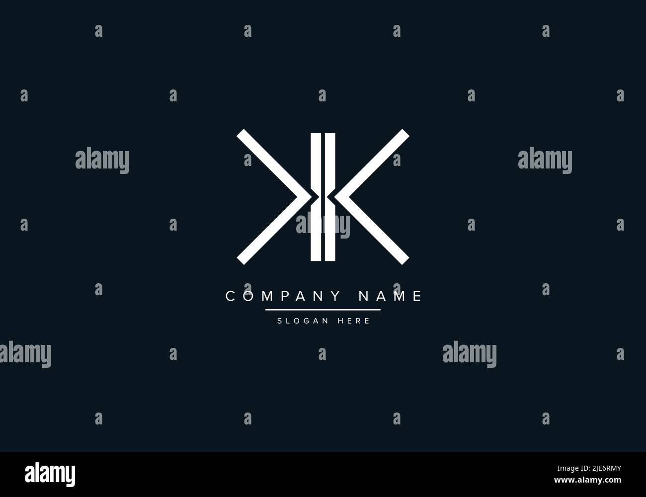 Kk letter Stock Vector Images - Alamy