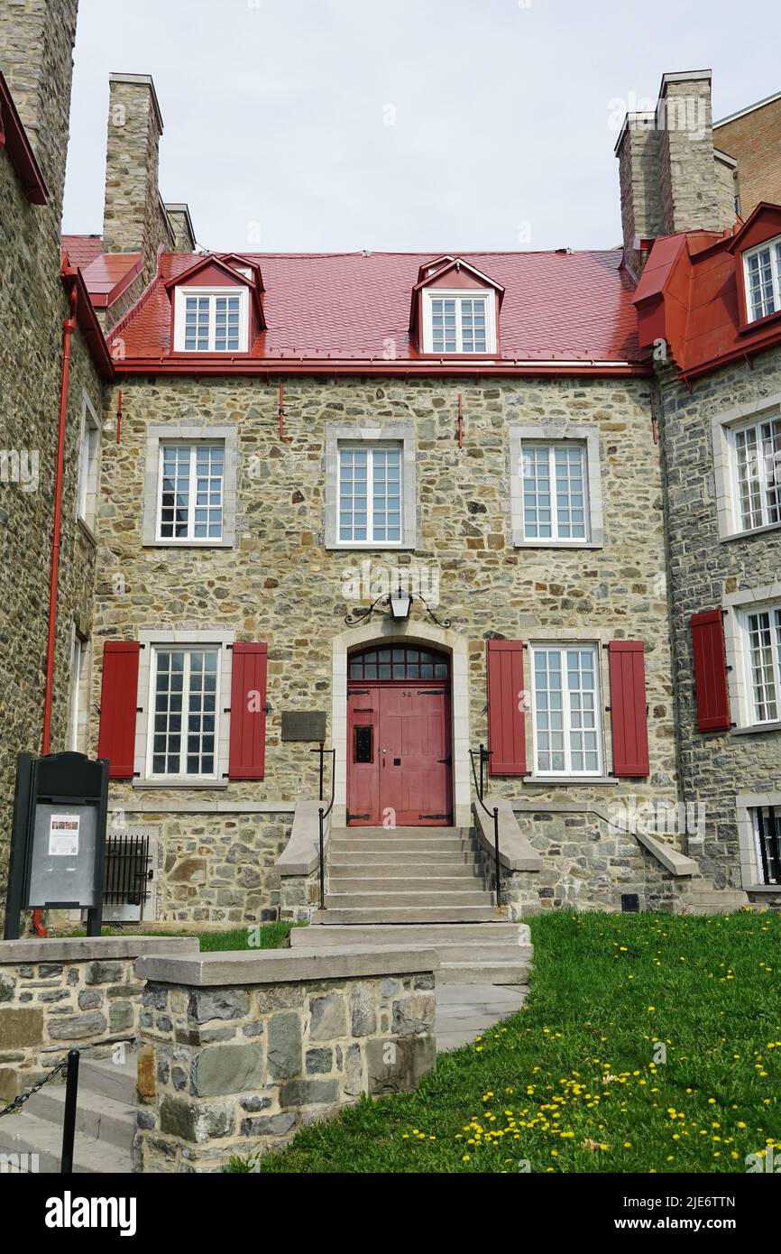 historic buildings, Lower Town, Quebec City, Ville de Québec, Quebec ...
