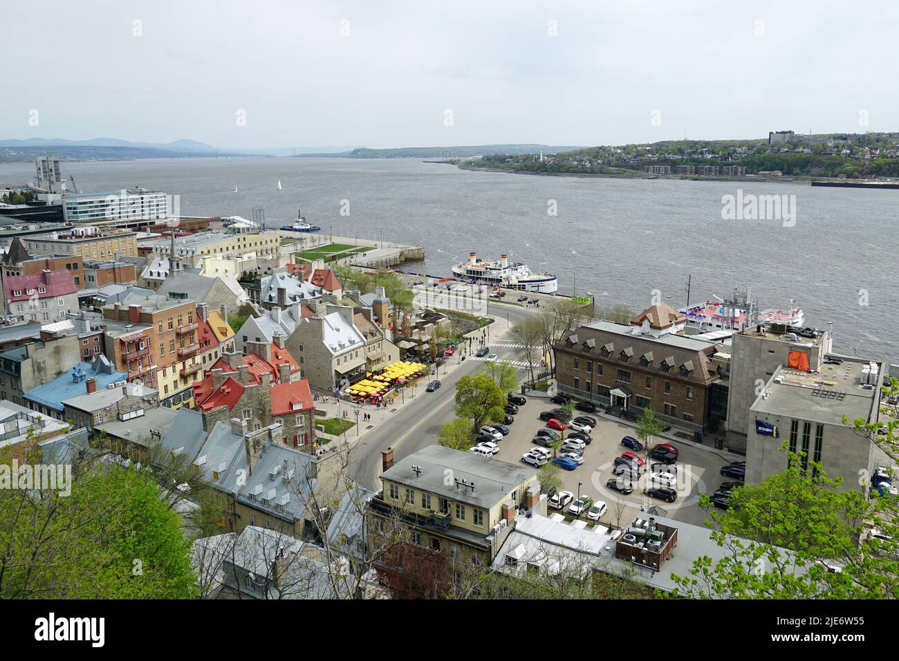 historic buildings, Lower Town, Quebec City, Ville de Québec, Quebec ...