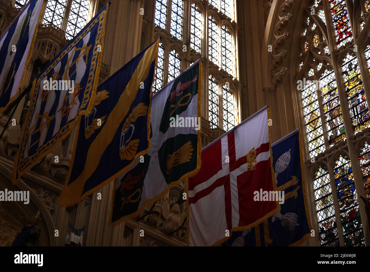 Beautiful interior details of Westminster Abbey, London Stock Photo - Alamy