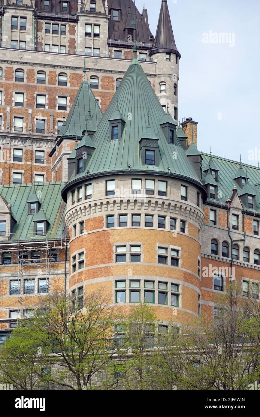 Fairmont Le Château Frontenac, Upper Town, Quebec City, Ville de Québec ...