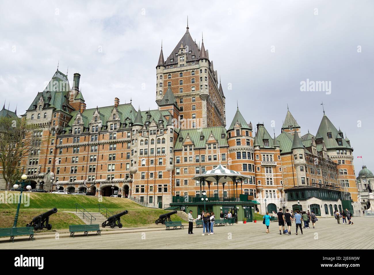 Fairmont Le Château Frontenac, Upper Town, Quebec City, Ville de Québec ...