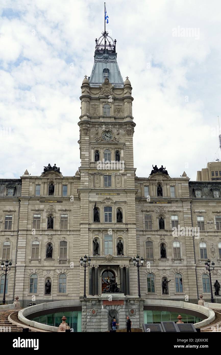 Parliament Building, Hôtel du Parlement du Québec, Upper Town, Quebec ...