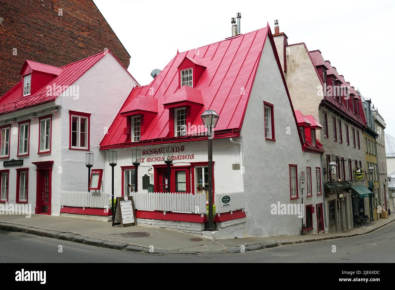 historic buildings, Upper Town, Quebec City, Ville de Québec, Quebec ...
