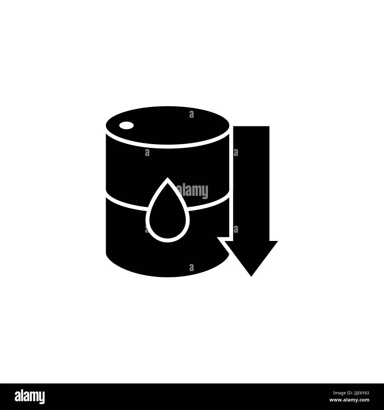fuel energy crisis icon logo design vector illustration Stock Vector ...