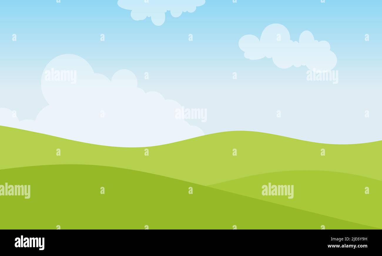 Spring background view fresh Stock Vector Images - Alamy