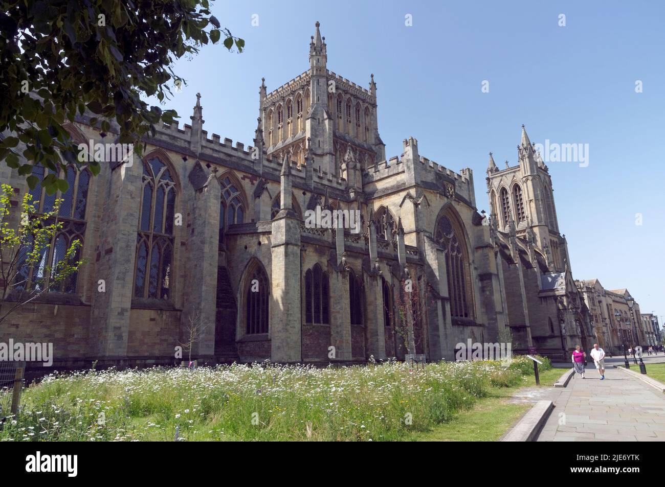 Bristol Cathedral. summer 2022 Stock Photo - Alamy