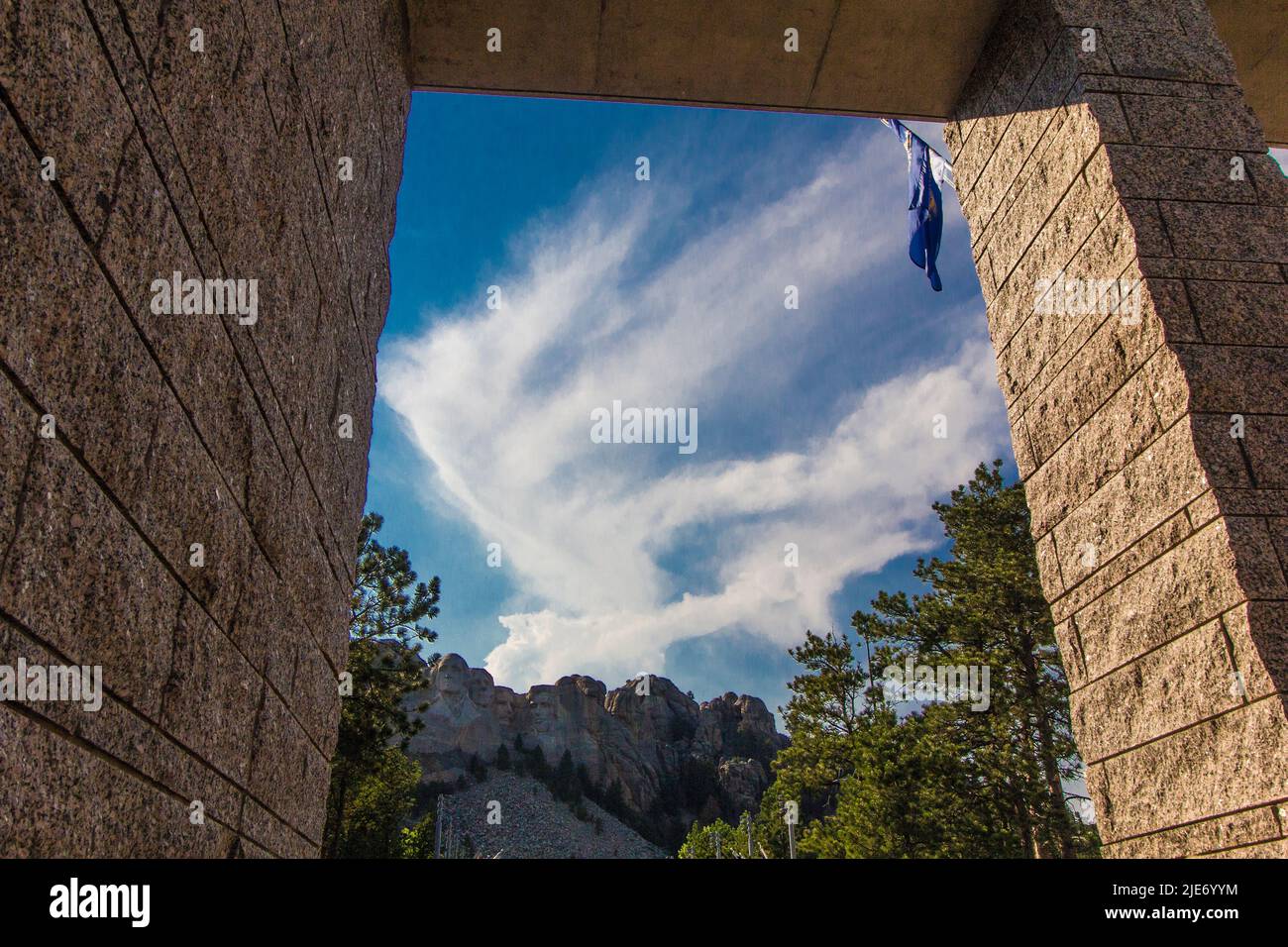 Mount Rushmore National Memorial, South Dakota Stock Photo - Alamy