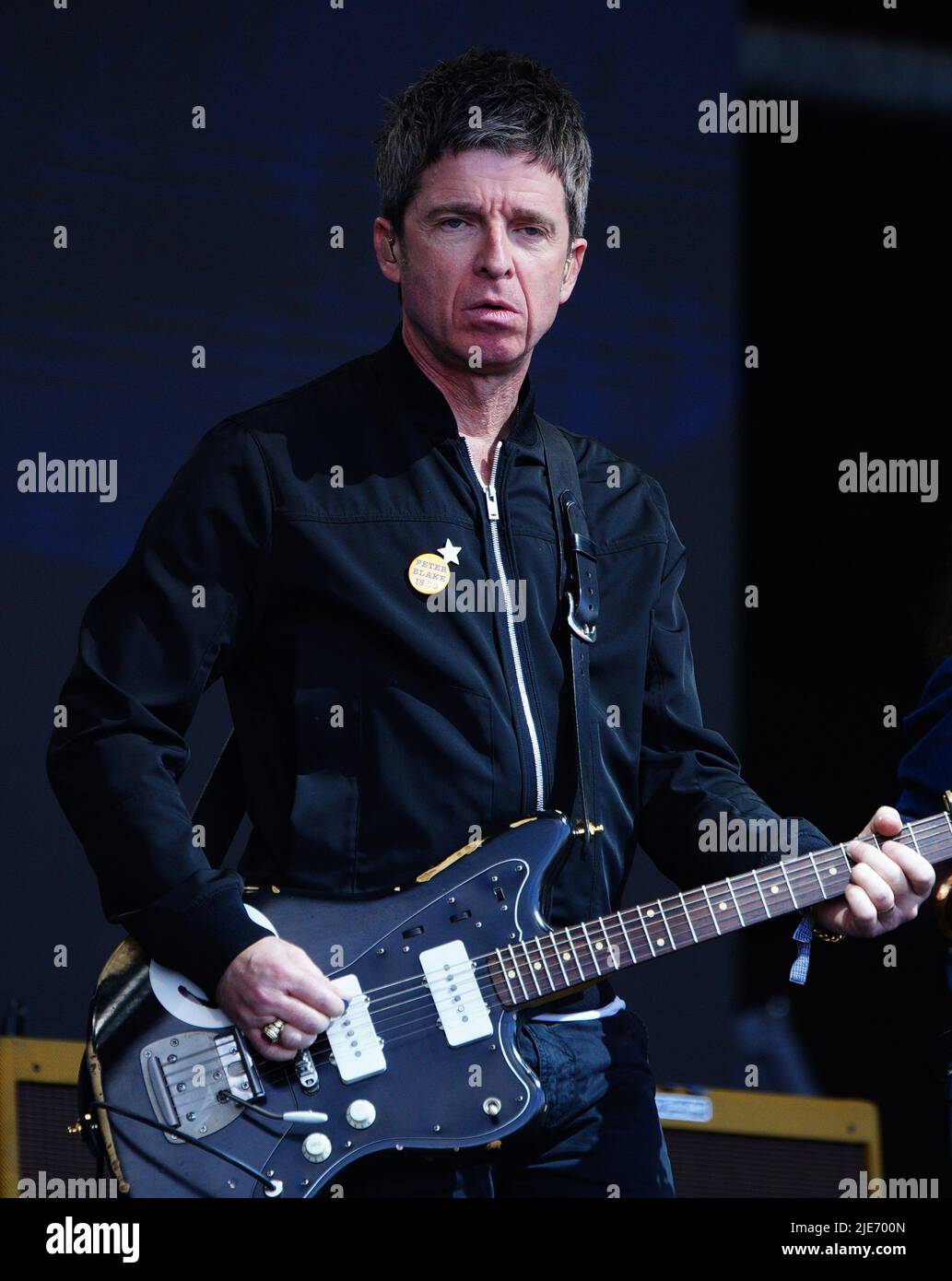 Glastonbury 2022 noel gallaghers high flying birds hi-res stock ...