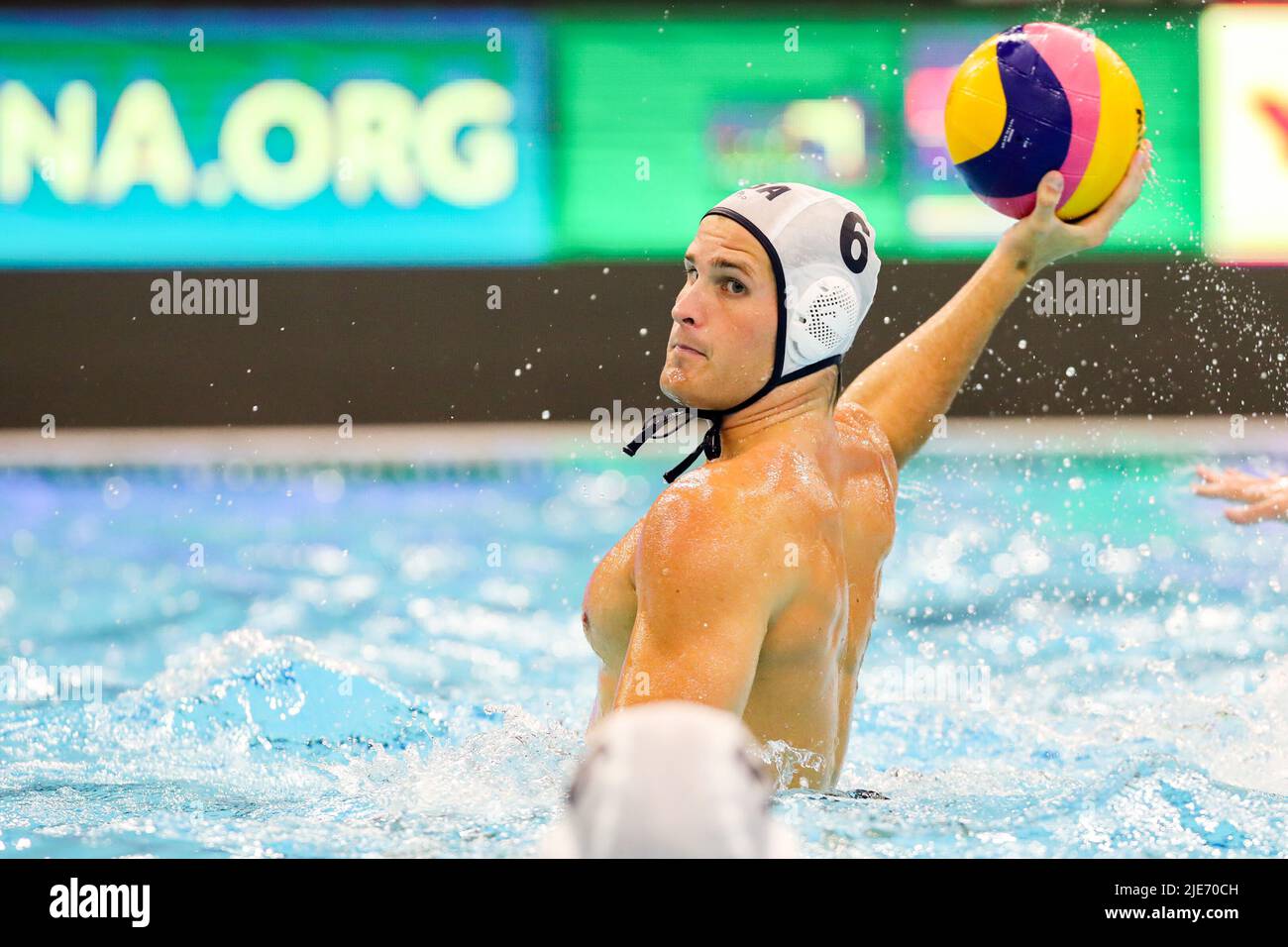 SZEGED, HUNGARY - JUNE 25: Jake Ehrhardt of United States during the ...