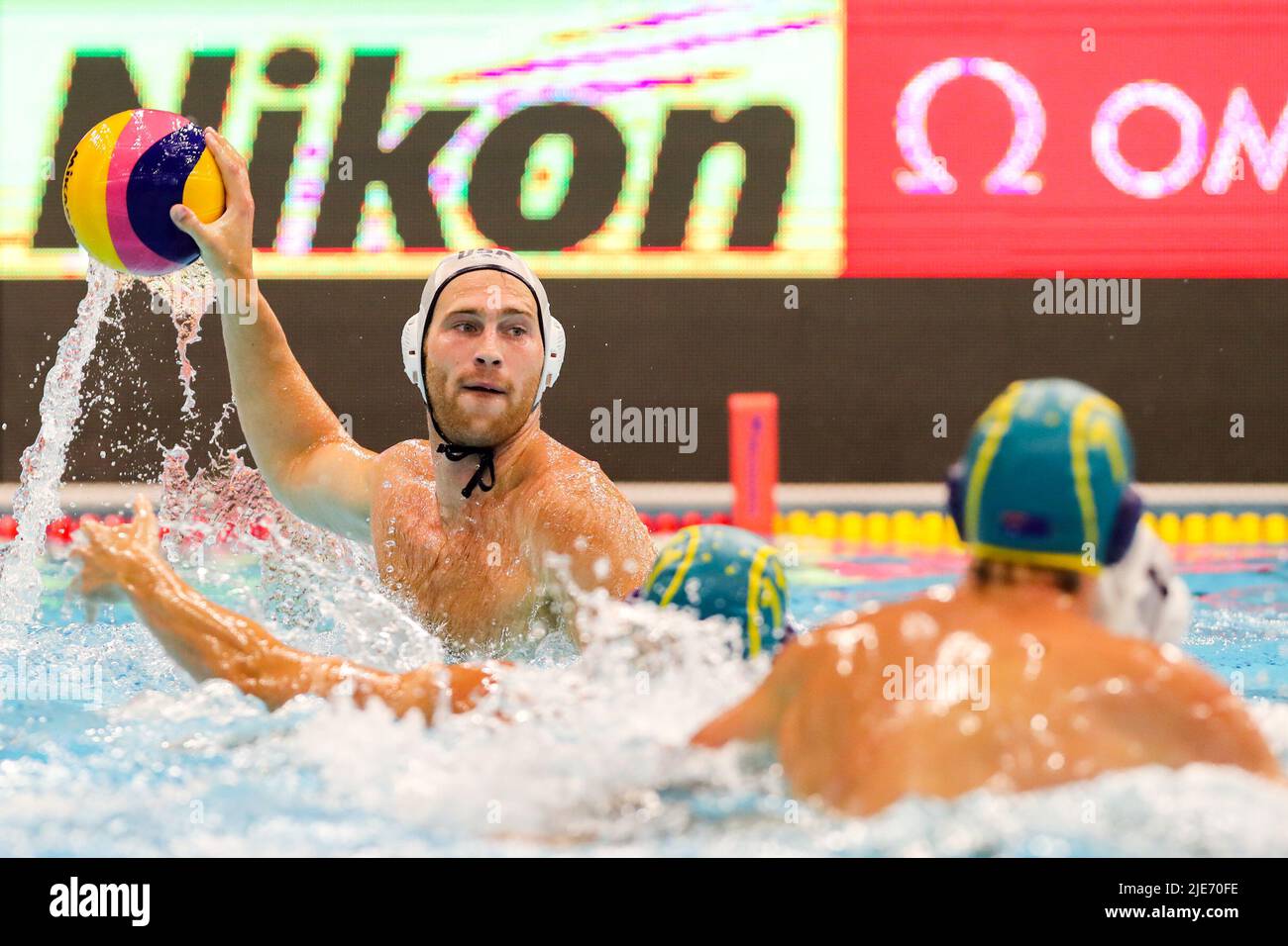 SZEGED, HUNGARY - JUNE 25: Marko Vavic of United States during the FINA ...