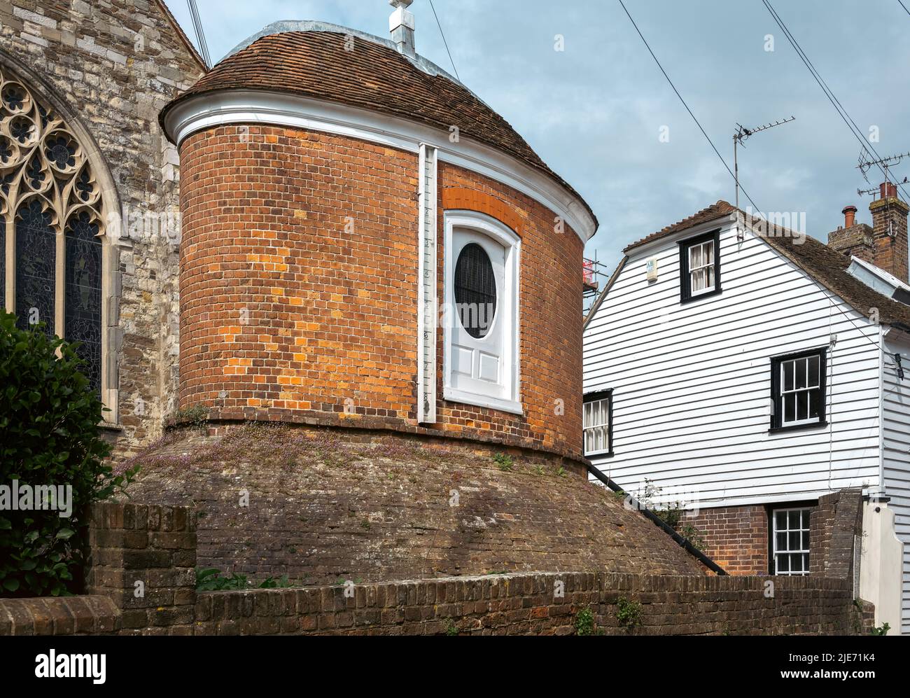 Brick water tower in Rye, East Sussex, England Stock Photo - Alamy