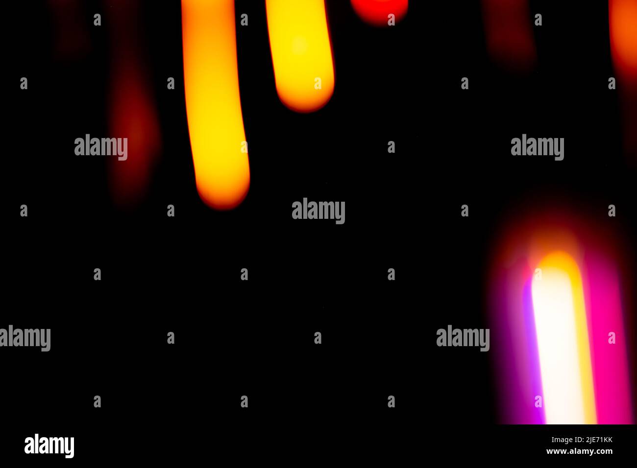 Iridescent neon background with light gleaming effect. Night view ...