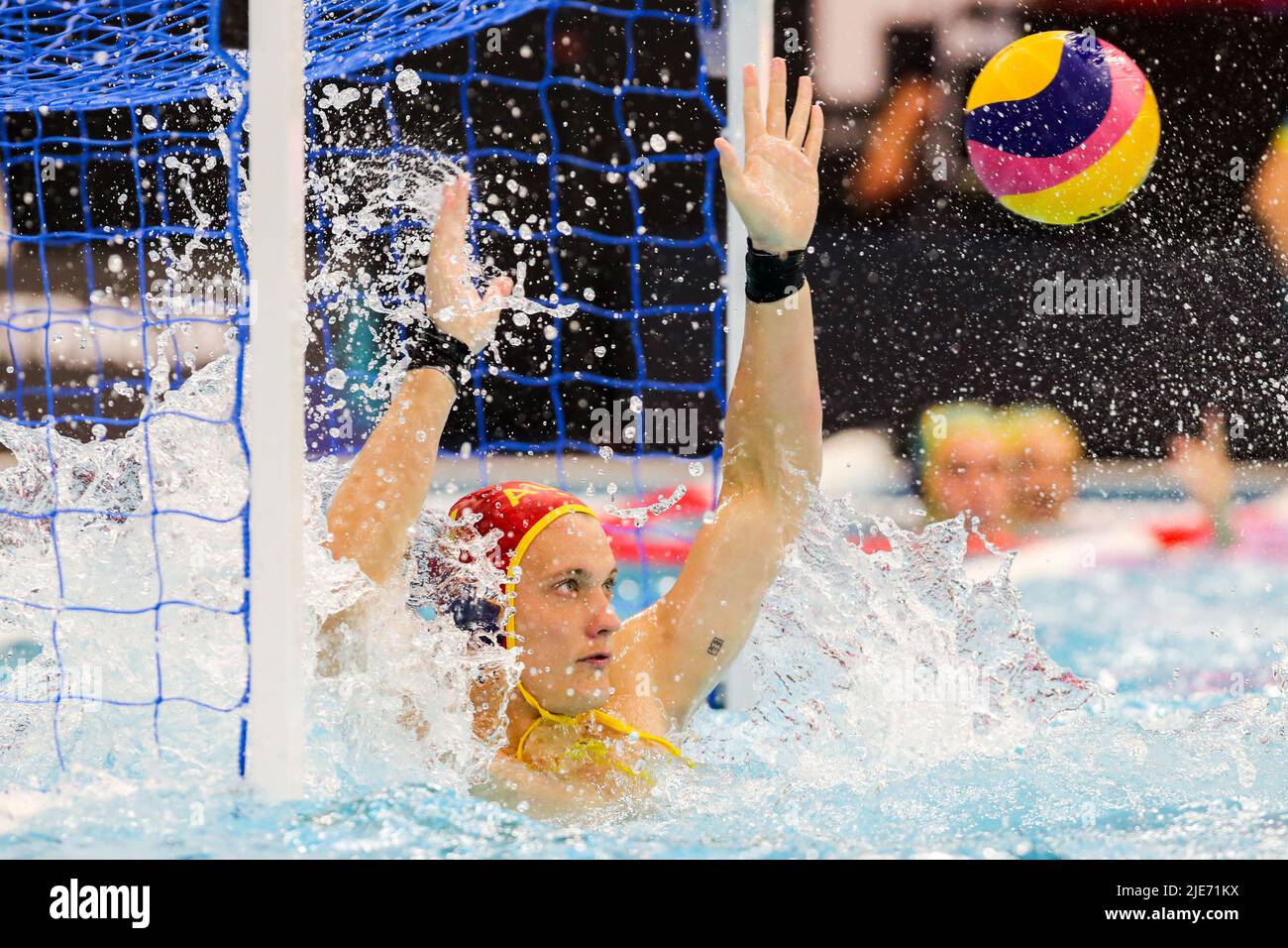 SZEGED, HUNGARY - JUNE 25: Nick Porter of Australia during the FINA ...