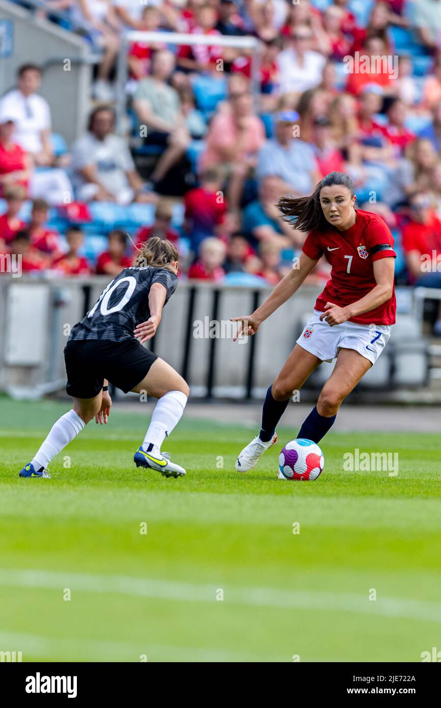 Oslo, Norway 25 June 2022, Ingrid Syrstad Engen of Norway pursuit of ...