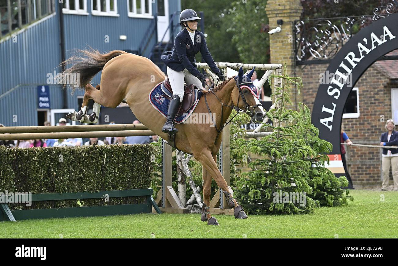 Hassocks, United Kingdom. 25th June, 2022. The Al Shira'aa Hickstead ...