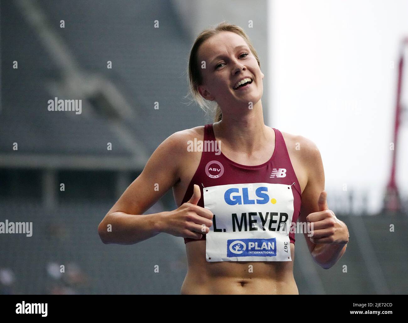 Berlin, Germany. 25th June, 2022. Athletics: German Championships ...