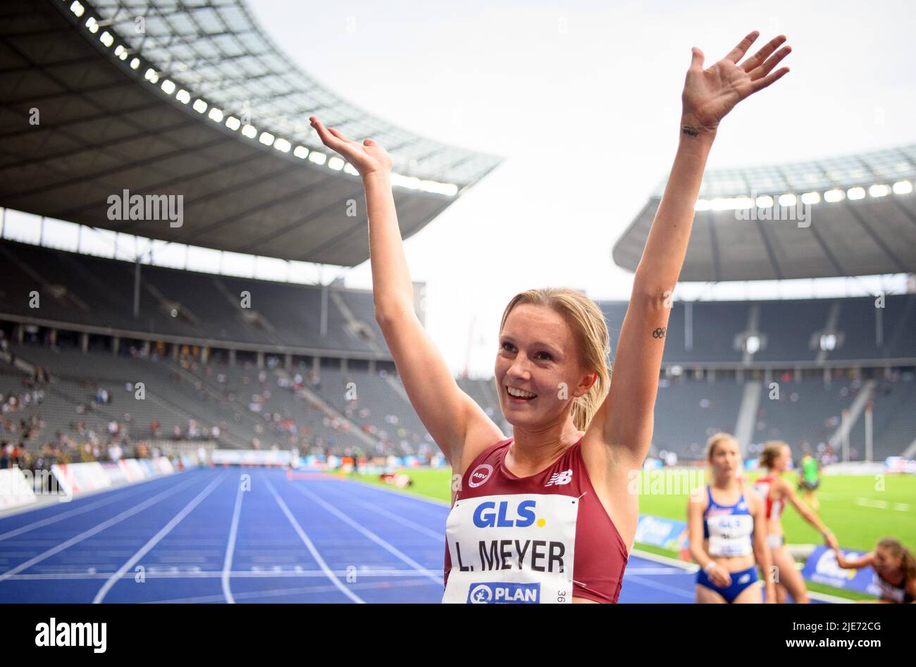 Berlin, Germany. 25th June, 2022. Athletics: German Championships ...