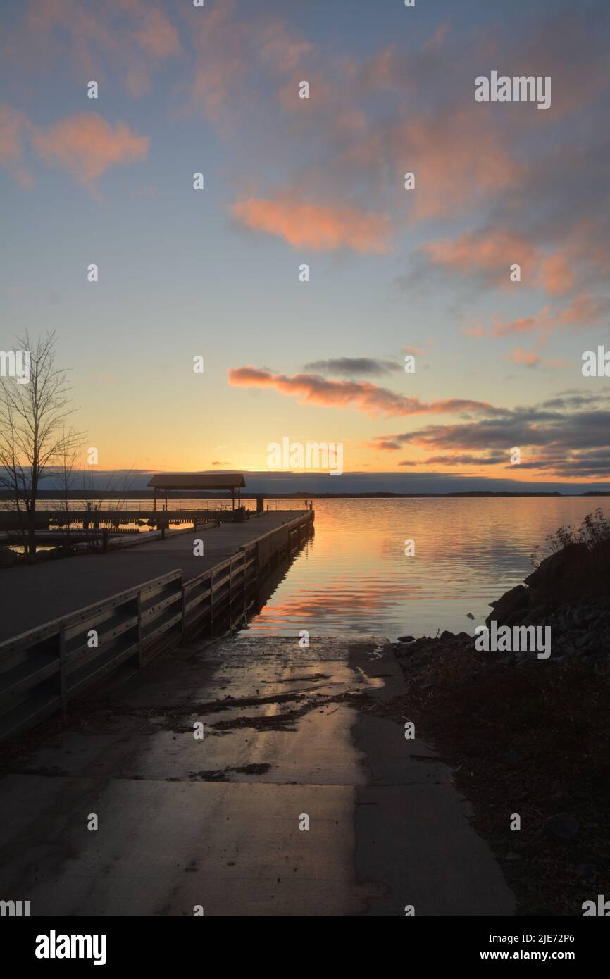 Callander bay sunset hi-res stock photography and images - Alamy