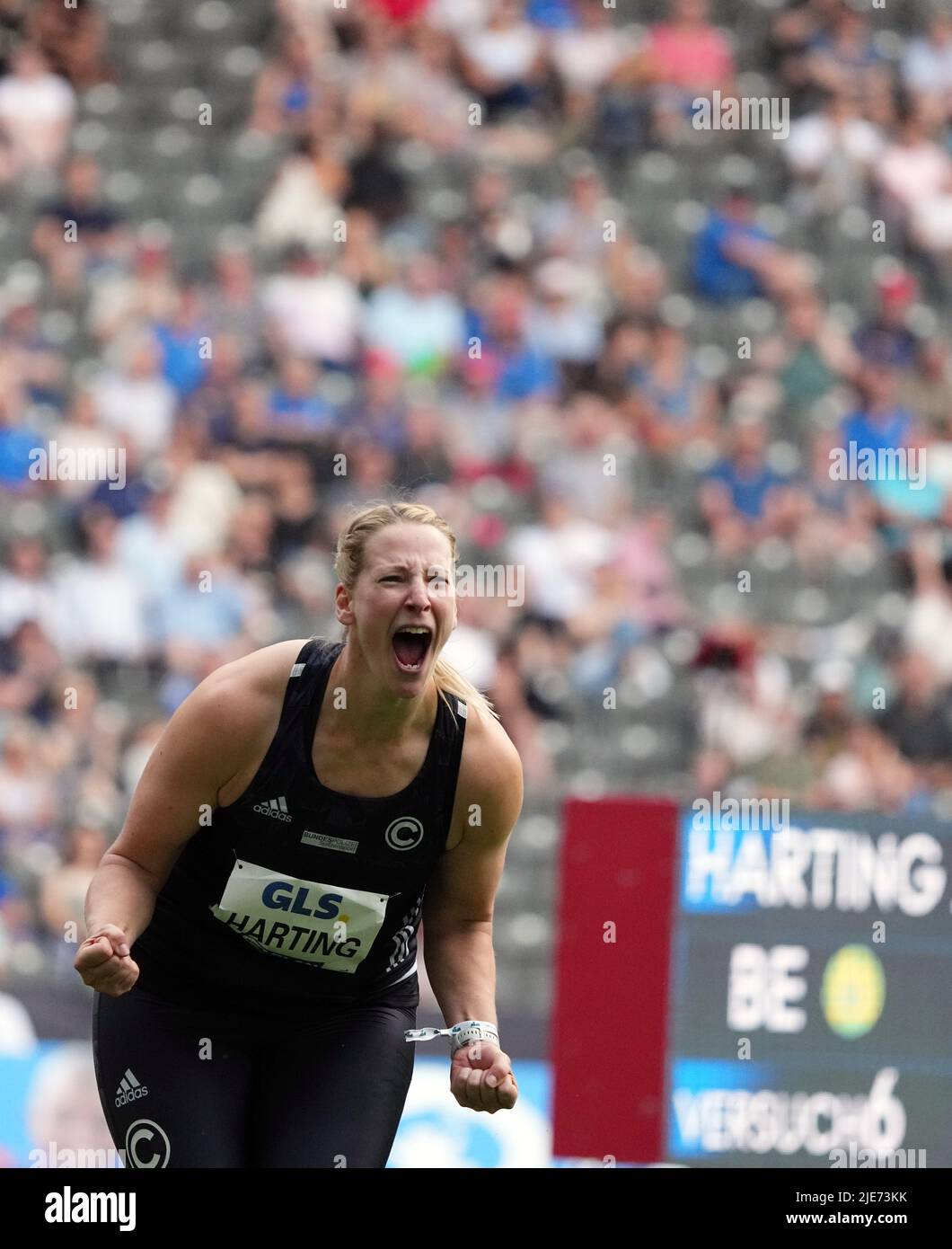 Berlin, Germany. 25th June, 2022. Athletics: German Championships ...