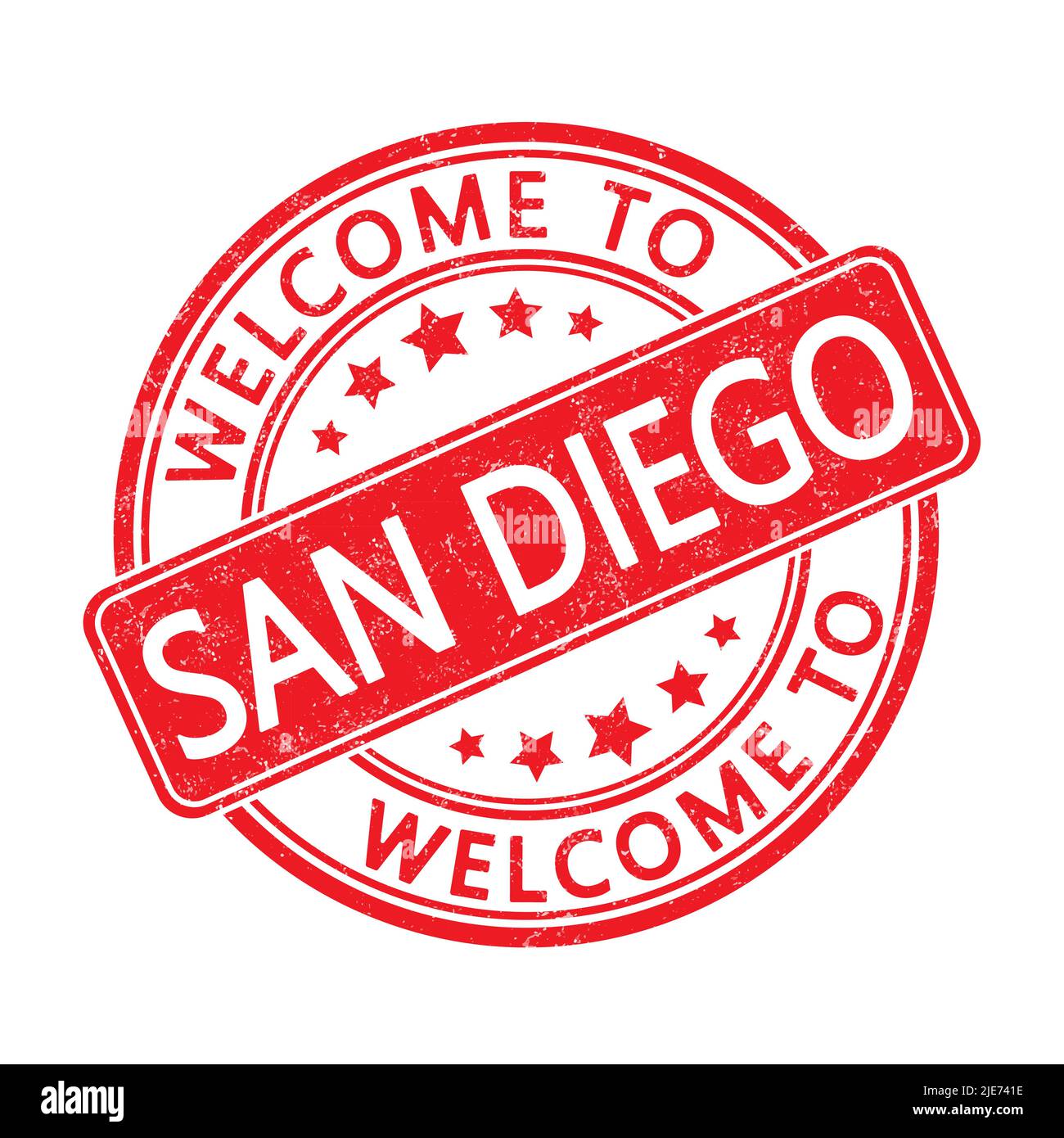 Isolated san diego city Stock Vector Images - Alamy