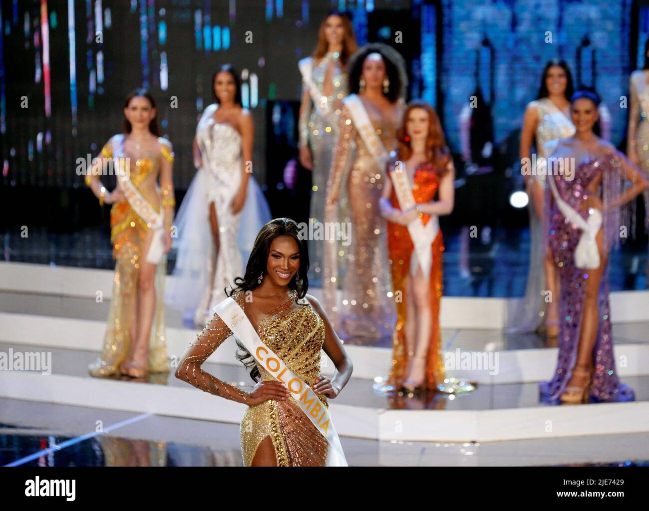 Miss colombia jasmine jimenez hi-res stock photography and images - Alamy