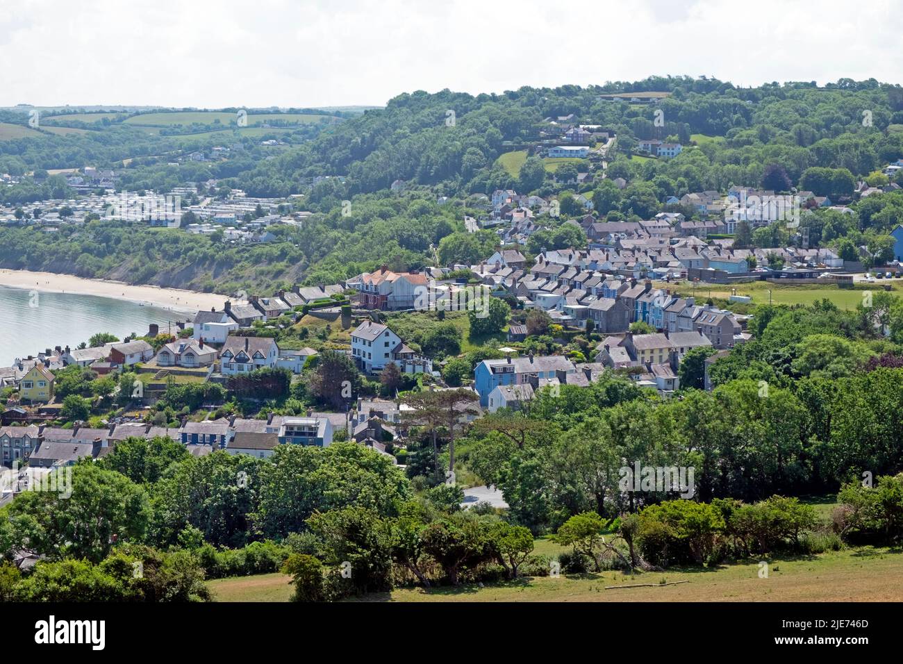 Welsh seaside towns hi-res stock photography and images - Alamy