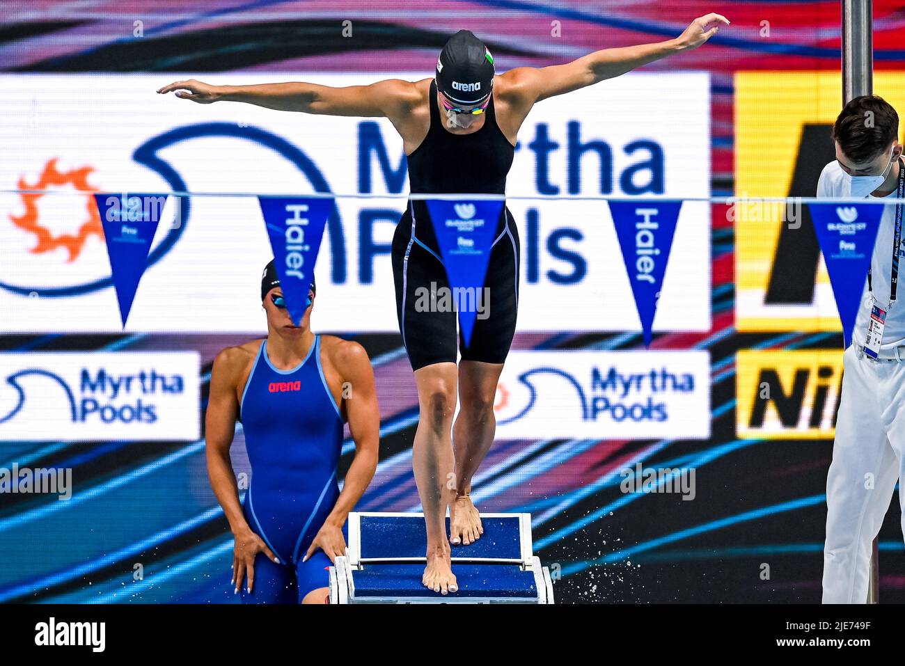 Budapest, Hungary. 25th June, 2022. ITA - Italy, SCALIA Silvia ...