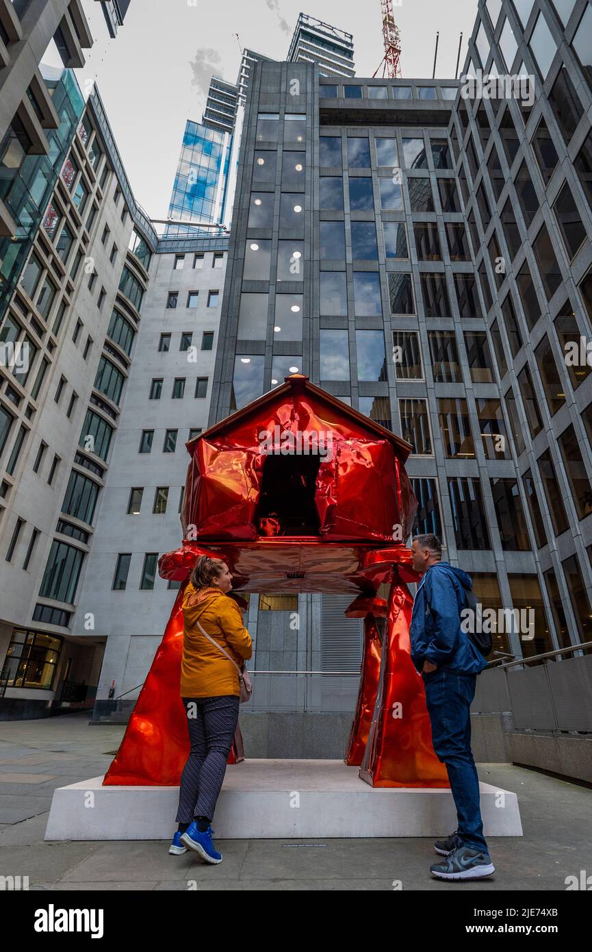 London, UK. 25 June 2022. "The Granary" by Jesse Pollock, part of the ...