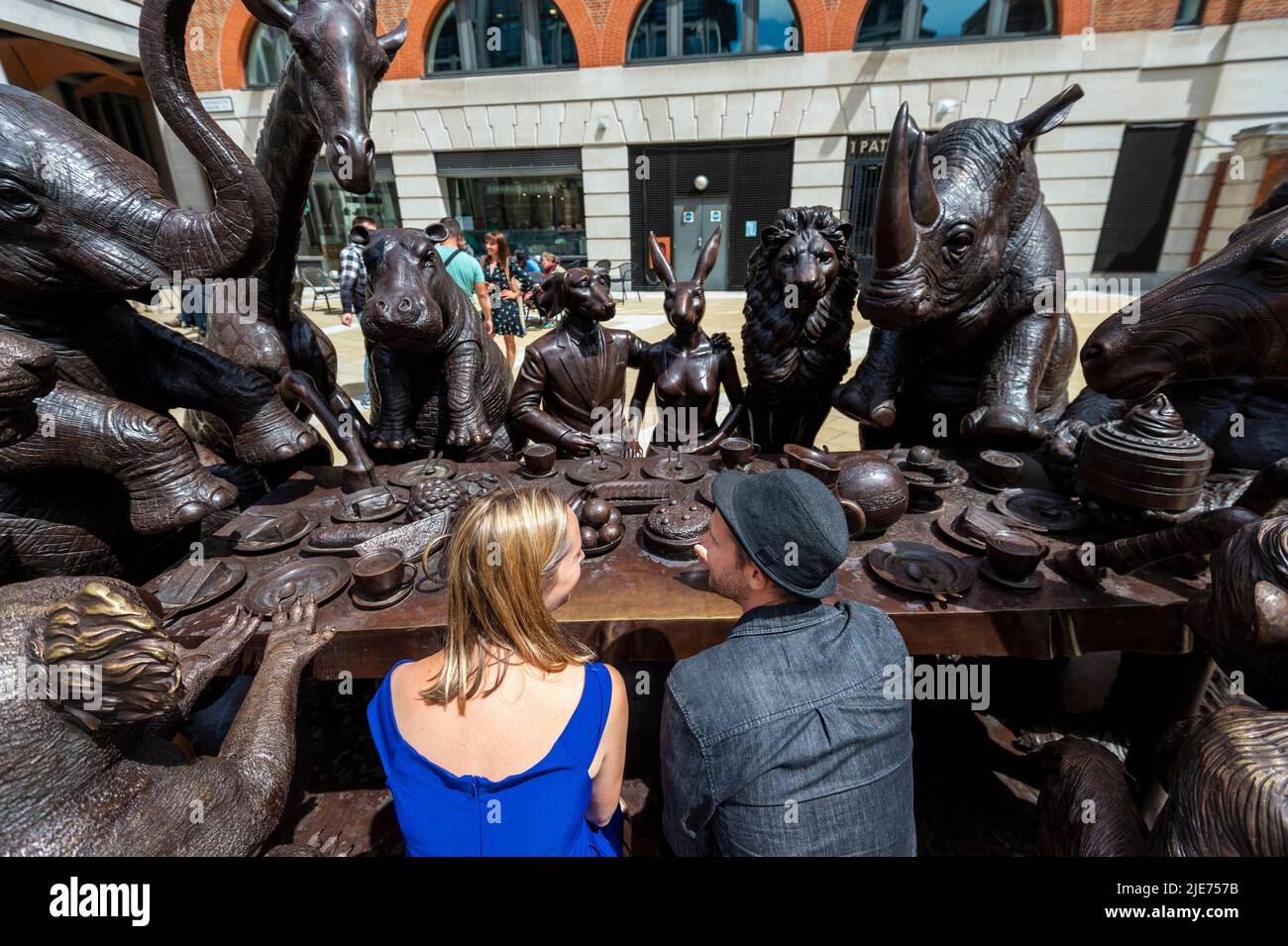 London, UK. 25 June 2022. “The Wild Table of Love” by Gillie and Marc ...