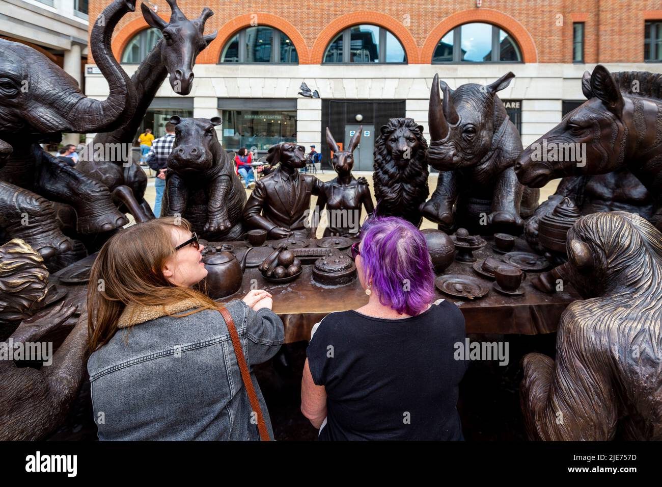 London, UK. 25 June 2022. “The Wild Table of Love” by Gillie and Marc ...