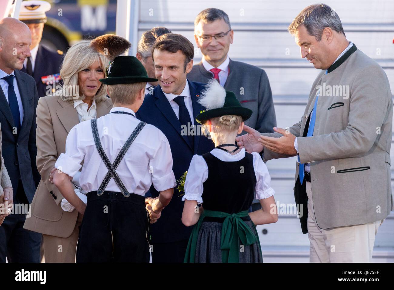 Emmanuel macron children hi-res stock photography and images - Alamy