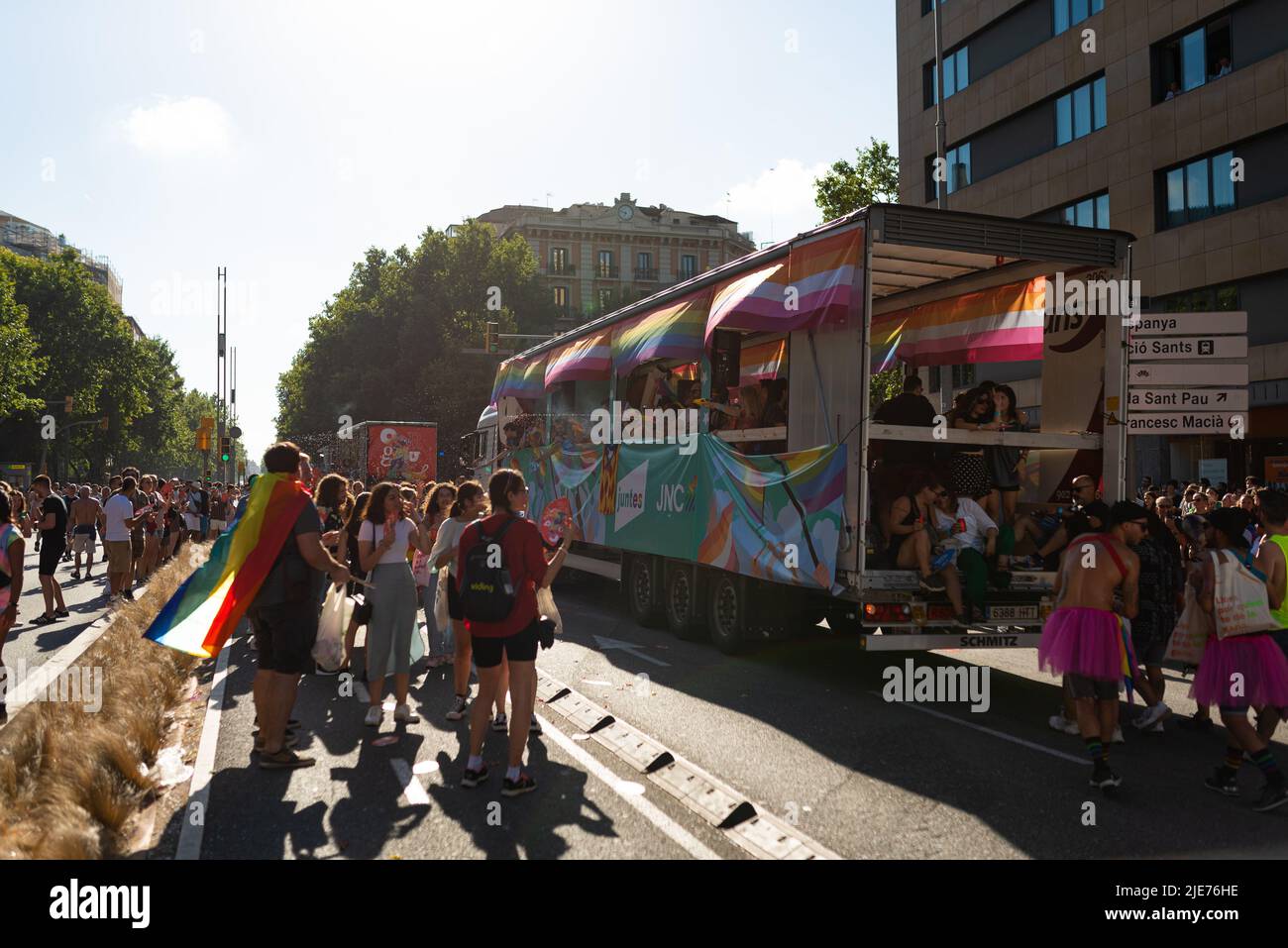 Gay pride barcelona hi-res stock photography and images - Alamy