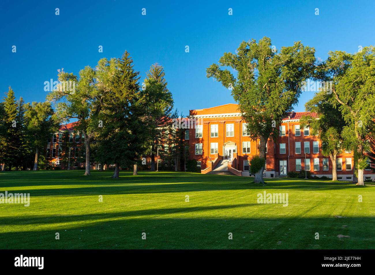 Western Colorado University Campus on a Sunny Day Stock Photo - Alamy