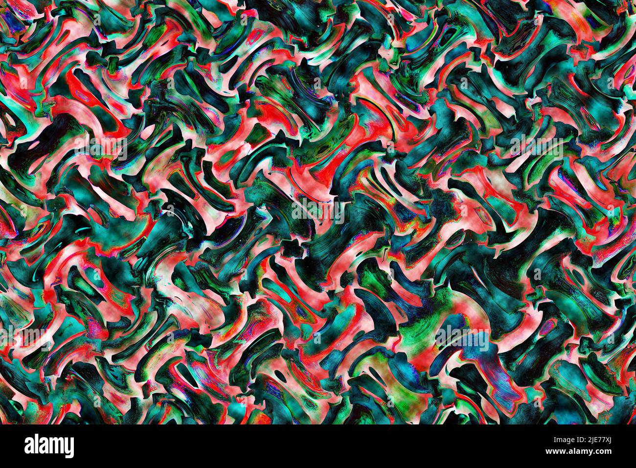 Abstract and contemporary digital art design Stock Photo - Alamy