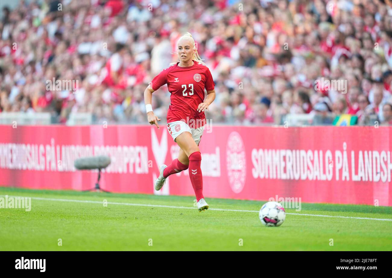 June 24, 2022: Sofie Svava of Denmark during Denmark Women v Brazil ...