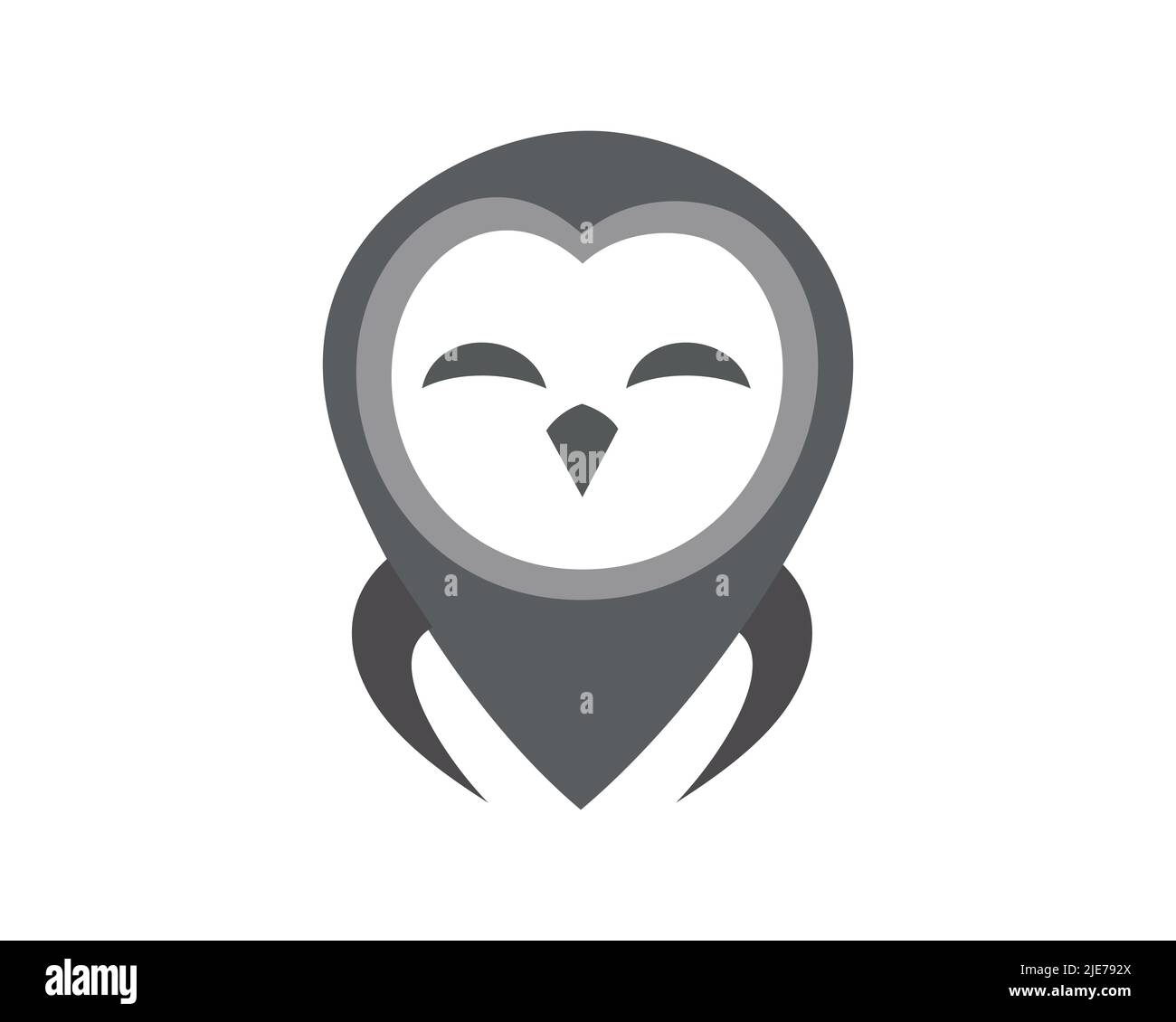 Simple owl hi-res stock photography and images - Alamy
